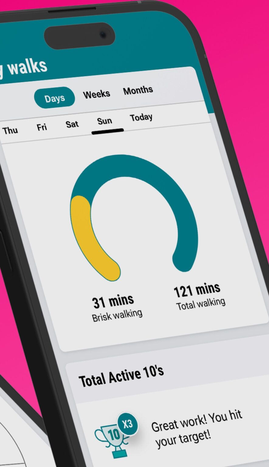 NHS Active 10 walking tracker users more active after using the app ...